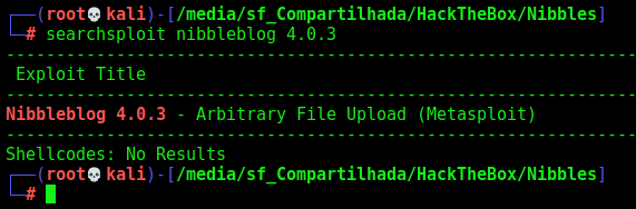 HackTheBox - Nibbles | 0x4rt3mis
